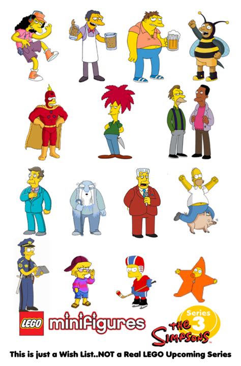 Point Brick Blog Lego Minifigures The Simpsons Serie 3