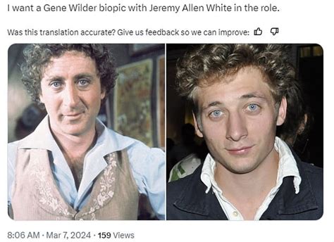 Gene Wilder Look Alike Actor 60 Photos Moonagedaydreamfilm