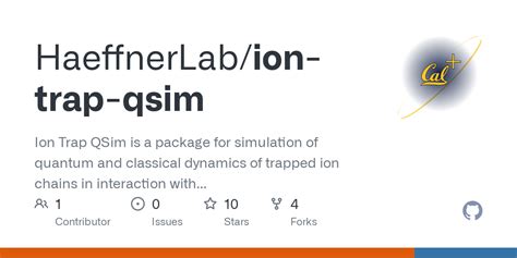 github haeffnerlab ion trap qsim ion trap qsim is a package for