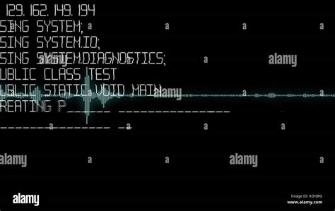 Code De Programmation Sur Un Moniteur Code Informatique Hacker Code