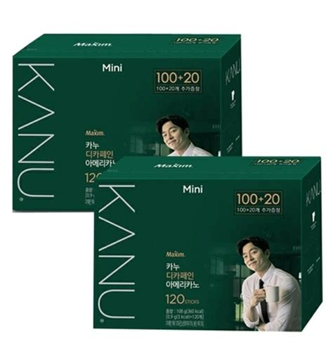 동서식품 카누 미니 디카페인 아메리카노 120t 2개 총 240t M 티몬