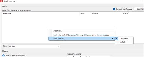 Batch Convert Ocr To Srt · Subtitleedit Subtitleedit · Discussion 6360 · Github