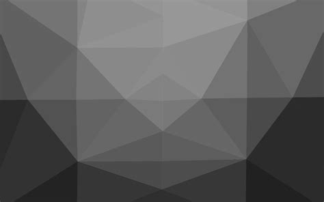 Dark Silver Gray Vector Blurry Triangle Texture 15428214 Vector Art