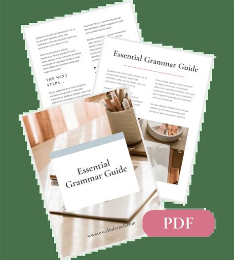Essential Grammar Guide