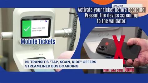 Nj Transits ‘tap Scan Ride Begins This Week To Help Speed Up Boarding Process