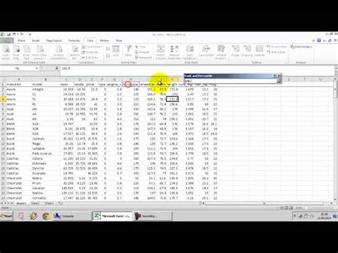 فیلم آموزشی تابع رتبه و درصد Ms Excel Data Analysis Toolpak فیلم