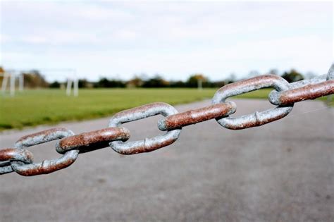 Premium Photo Close Up Of Rusty Chain