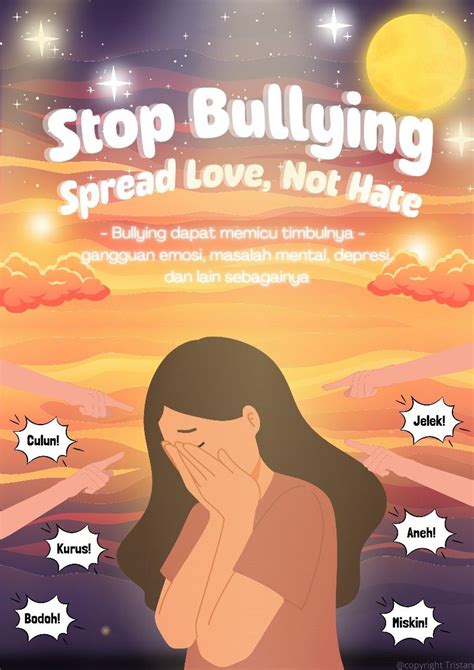 Poster Kata Kata Stop Bully