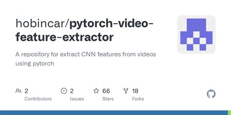 github hobincar pytorch video feature extractor a repository for