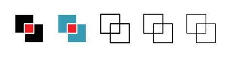 Object Intersect Icon 47090998 Vector Art At Vecteezy