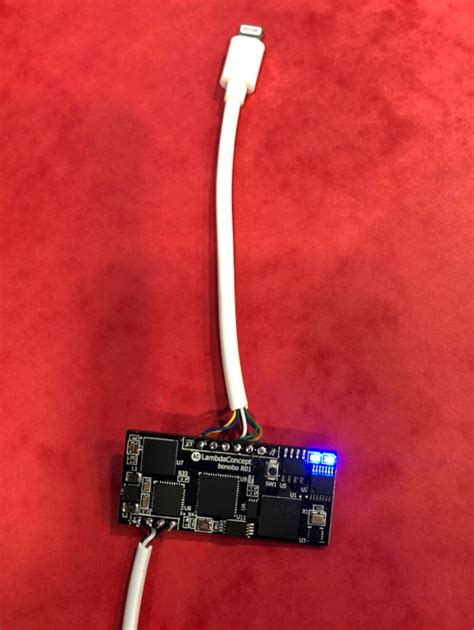 Debugging An Iphone Using Our Bonobo Cable With Openocd Lambdaconcept