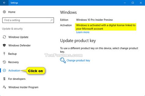 Check Activation Of Windows 10 Tutorials