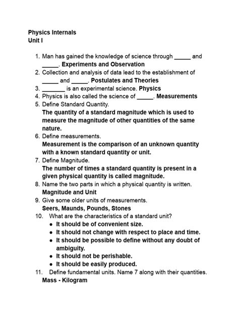 Physics Internals Pdf Pendulum Weight