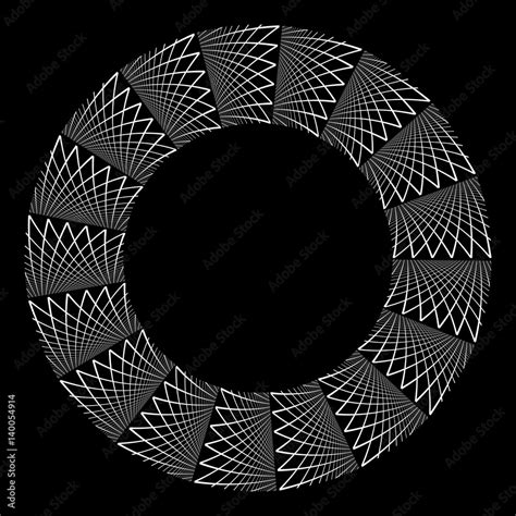 Abstract Rotation Circle Design Element Stock Vector Adobe Stock
