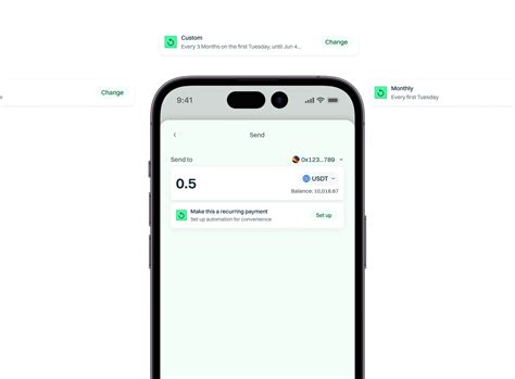 Send Token Adding Recurring Payment Using Account Abstraction By Orezi