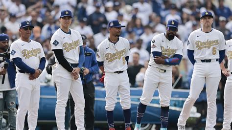 Presentan A Los Dodgers En El Día Inaugural 27032025