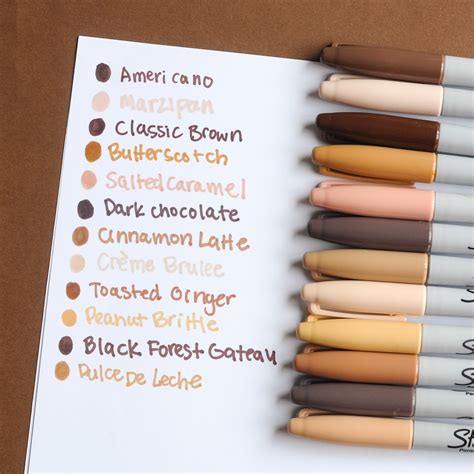 Sharpie Portrait 12 Markers Jennys Crayon Collection