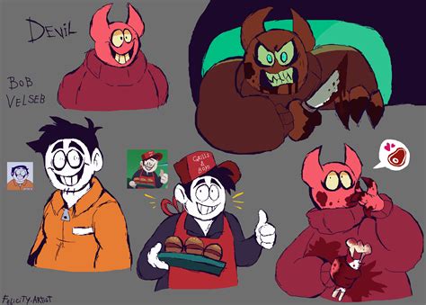 Bob Velseb Doodles By Felicity Artist On Newgrounds
