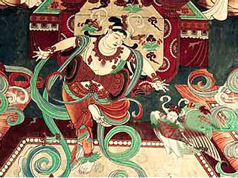莫高窟壁画水印 莫高窟壁画简笔画 莫高窟壁画壁纸 大山谷图库