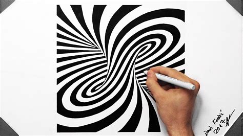 How To Draw A Cool Optical Illusion At Jean Spadafora Blog