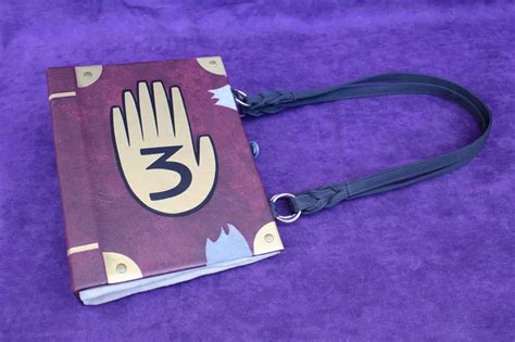 Gravity Falls Journal 3 Book Replica Hand Bag Custom Book Clutch