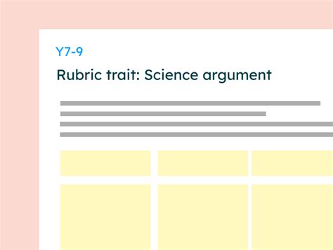 Y7 9 Science Argument Cer Rubric Uk English