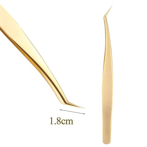 Straight Tweezers For Professional Eyelash Extension Galash