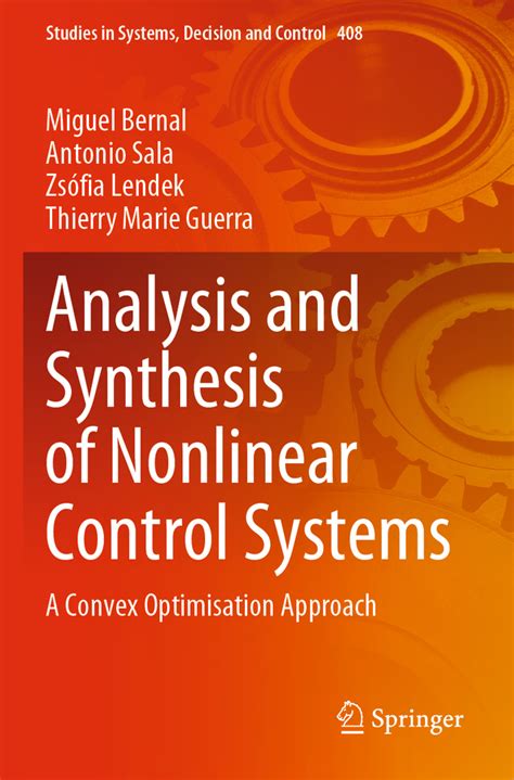 Analysis And Synthesis Of Nonlinear Control Systems A Convex
