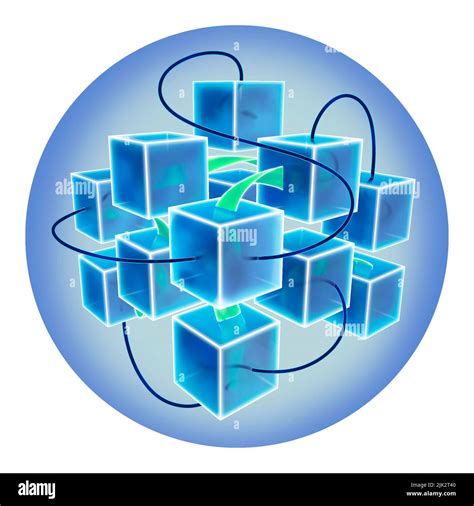 Abstract Illustration Representing Emergent Spacetime According To Loop Quantum Gravity This