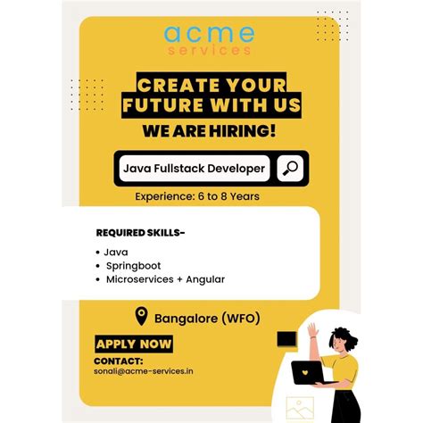 Acme Services On Linkedin Javafullstackdeveloper Java Itjobs