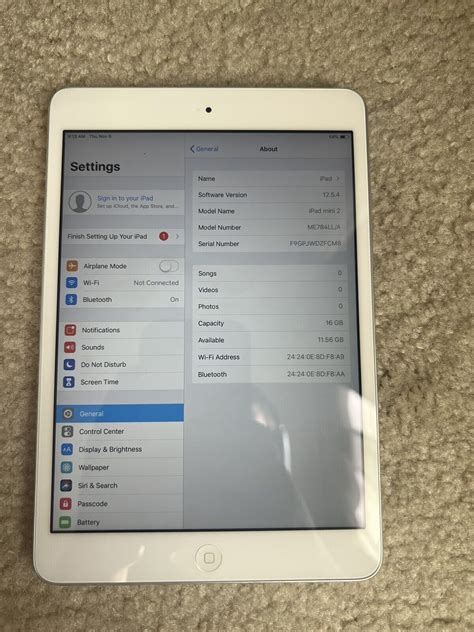 Apple iPad mini 2 16GB, Wi-Fi, 7.9in - Silver (CA) 885909770397 | eBay