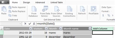 sorting months chronologically and not alphabetically in a pivot table