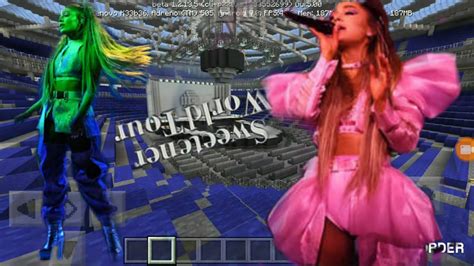 Sweetener Tour Ariana Grande Minecraft Youtube