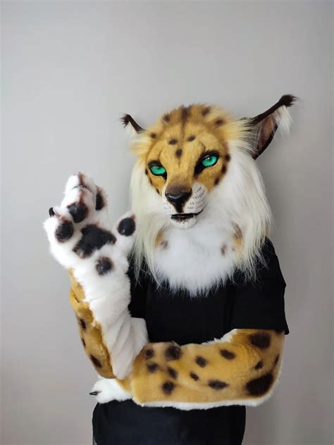 Lynxcheetah Hybrid Partial Fursuit By Furryfactory On Deviantart