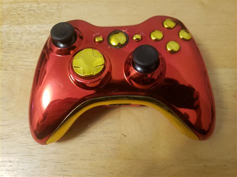 Xbox 360 Metallic Red Chrome Special Edition Wireless