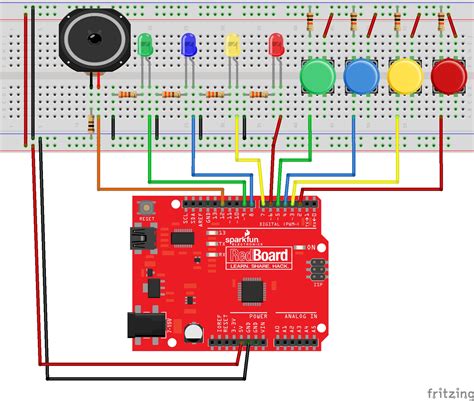 Quiz Buzzer Circuit Diagram