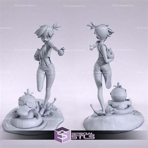 Misty Psyduck Pokemon Digital Stl Files Specialstl