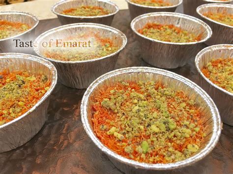 Mini Kunafa With Cream Taste Of Emarat