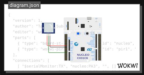 PIR Sensor Wokwi ESP32 STM32 Arduino Simulator
