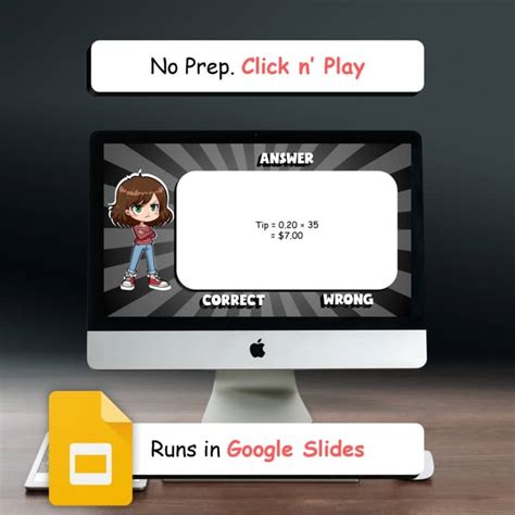 Real World Applications Very Unfair Game No Prep Grade 7 Math Review