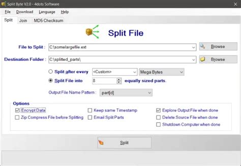 Best Free File Splitter And Joiner Software For Windows Pc