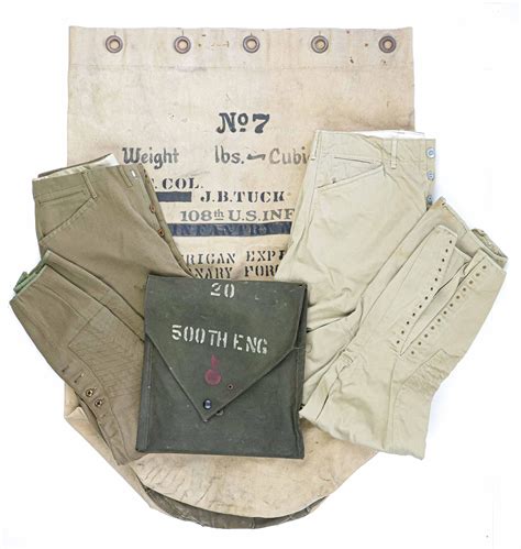 Lot World War I Us Army Grouping 4