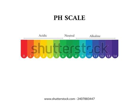 Ph Scale Vector Graphic Ph Scale Stock Vector Royalty Free