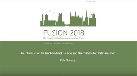 An Introduction To Track To Track Fusion And The Distributed Kalman