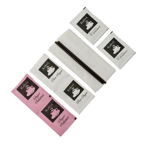 Kahvi Coffee Condiment Kit 500 Cs Coffee Kits Coffee Products Coffee Food And Beverages