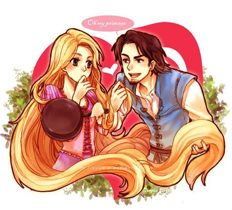 Rapunzel And Flynn Rider Fan Art