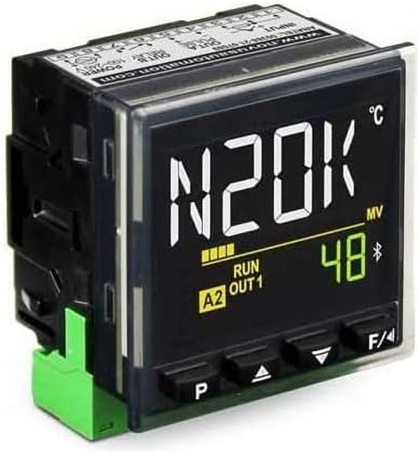 DIN USB LCD PID Temperature Controller W Bluetooth Ramp Soak Timer N20K48 Walmart Com