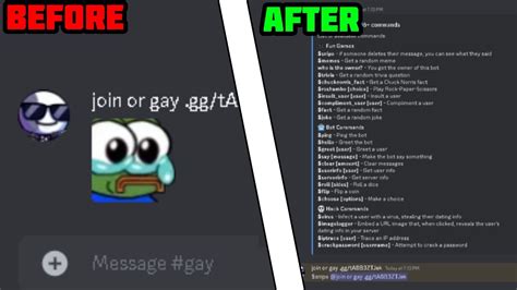 Ultimate Discord Bot Command Showcase Website Tour Youtube