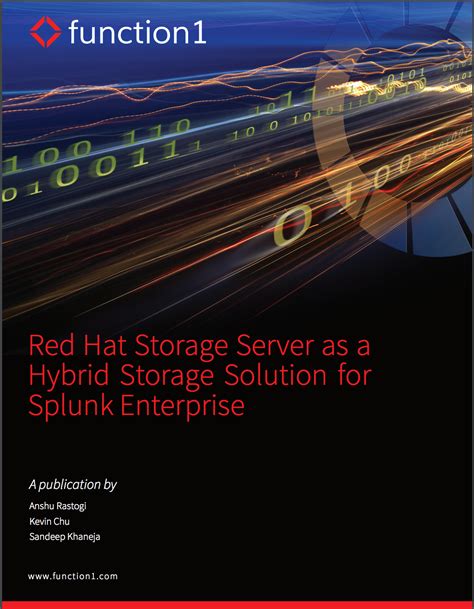 Red Hat Storage Server As A Hybrid Storage Solution For Splunk
