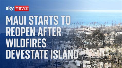 Watch Live The Hawaiian Island Of Maui Recovers From Deadly Wildfires The Global Herald